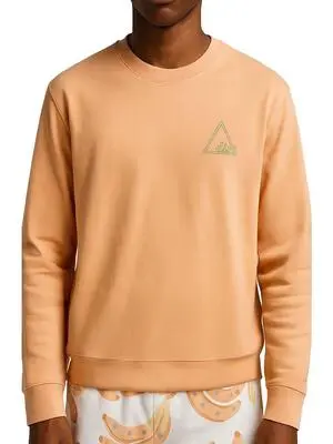 D.RT Cotton Sweatshirt - Peach