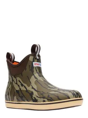 XTRATUF 6-inch Ankle Deck Boot - Mossy Oak/bottomland