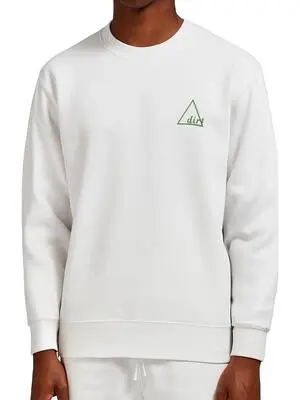 D.RT Classic Cotton Sweatshirt - White