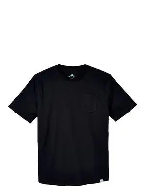 MYLES APPAREL Everyday Tee With Pocket Black