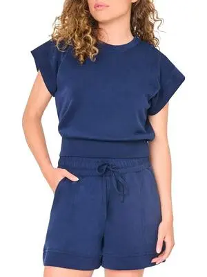 GIBSONLOOK Luxe Everywhere Top - Navy