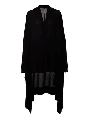 Rick Owens Virgin Wool Cardigan - Black