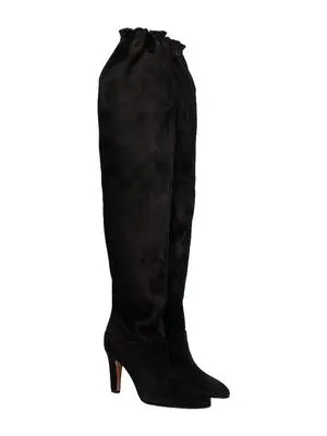 Chloé Suede Over-the-knee Boots - Black