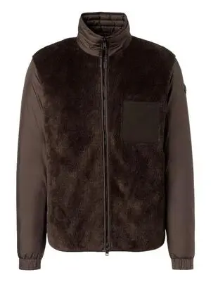 Moncler Livra Paneled Jacket - Brown