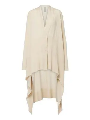 Rick Owens Virgin Wool Cardigan - Beige
