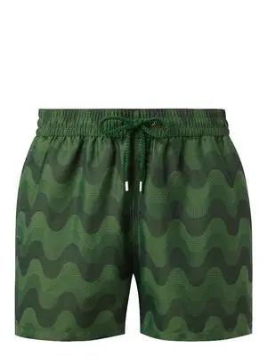 Frescobol Carioca Rio Printed Swim Trunks - Green