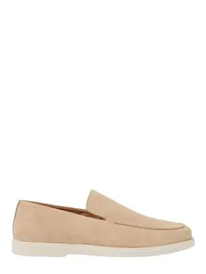 Frescobol Carioca Miguel Suede Loafers Beige
