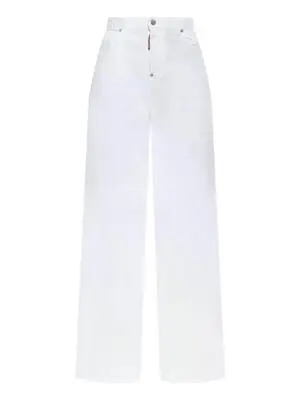Dsquared2 Wide Leg Jeans - White