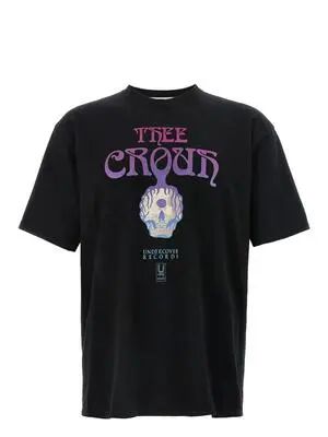 UNDERCOVERISM Tree Crout Crew-neck T-shirt - Black