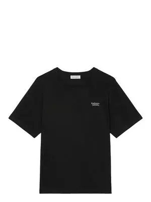 Marc O'polo Slogan-print Cotton T-shirt - Black