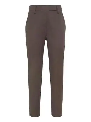 Brunello Cucinelli Jersey Trousers - Brown