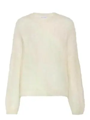 Brunello Cucinelli Brushed-finish Sweater - White