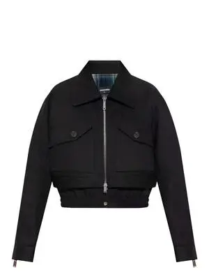 Dsquared2 Cropped Zip-front Jacket - Blue