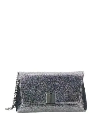 TOM FORD Mini Nobile Clutch Bag - Silver
