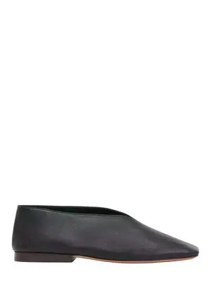MANSUR GAVRIEL Leather Ballet Flats - Black