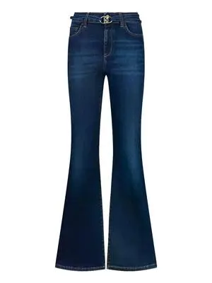 Liu Jo Belted Jeans - Blue