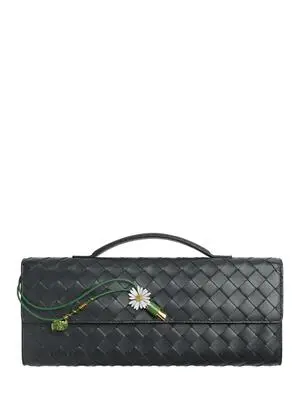 BOTTEGA VENETA Andiamo Intrecciato Top-Handle Clutch