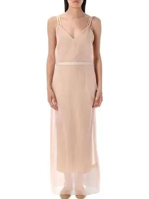 Carven Sleeveless Dress - Nude