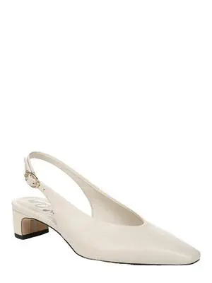 Sam Edelman Ronnie Slingback Pumps - Modern Ivory