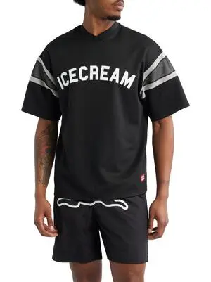 ICECREAM Pass Graphic T-shirt - Black