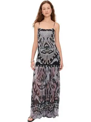 Ulla Johnson Marisol Drop Waist Gown - Tigereye