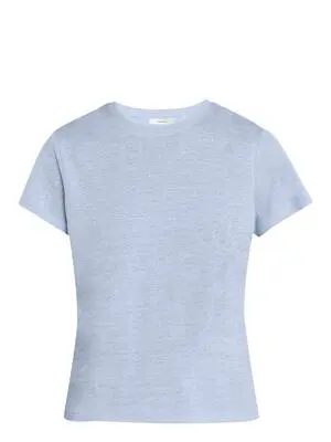 FRAME Linen Baby Tee - Light Chambray