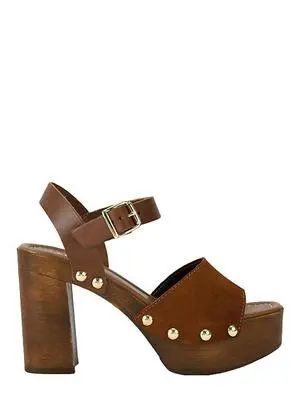 Carvela Festa Suede Platform Sandals - Tan