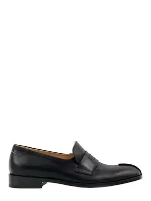 MAISON MARGIELA Tabi Leather Loafers - Black