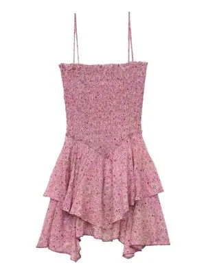 MARANT ETOILE Anka Midi Dress - Pink