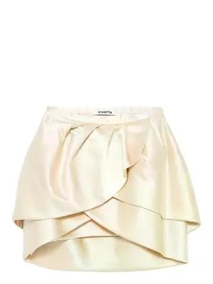 Vivetta A-line Mini Skirt - Yellow