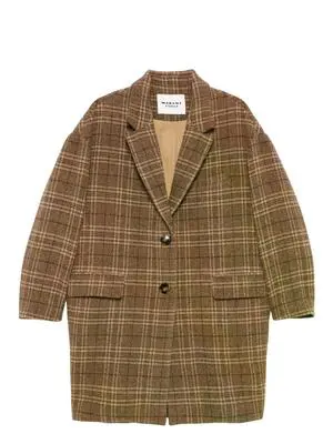 MARANT ETOILE Limiza Coat - Brown