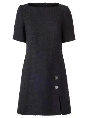 Givenchy 4g Mini Dress - Blue