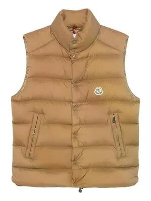 Moncler Tibb Quilted Gilet Neutrals