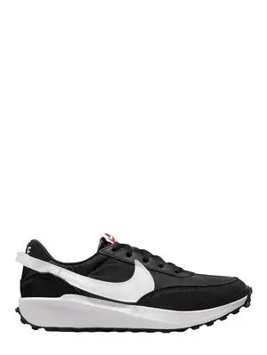 Nike Waffle Debut Sneakers - Black/orange/clear