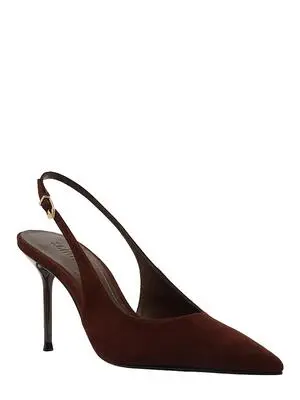 Schutz Alicia Slingback Pumps - Root Brown