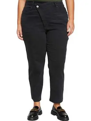 Universal Standard High-rise Crossover Jeans - Black