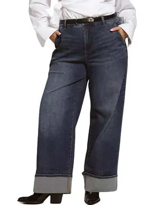 Universal Standard Carol High Rise High Stretch Jeans - Daydream Blue