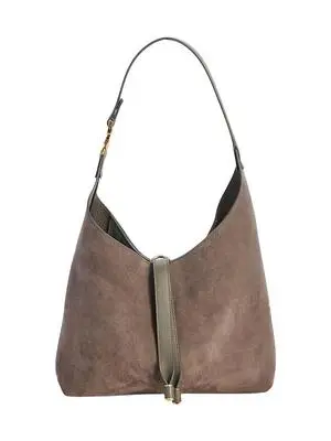 Chloé Marcie Small Hobo Bag - Flannel Grey