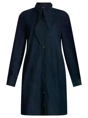 Liu Jo Denim Shirt Dress - Blue