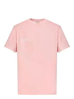 PANGAIA Text-print T-shirt - Pink