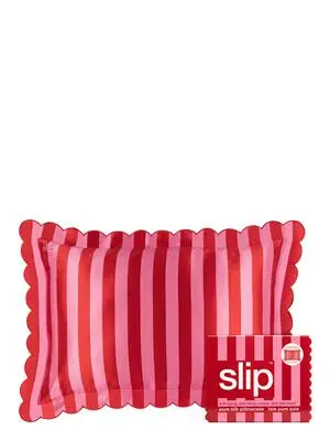 Slip Pure Silk Queen Pillowcase With Scalloped Edge - Sunshade