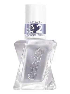 Essie Gel Couture Metallic Glaze Longwear Top Coat - Glazed Chrome