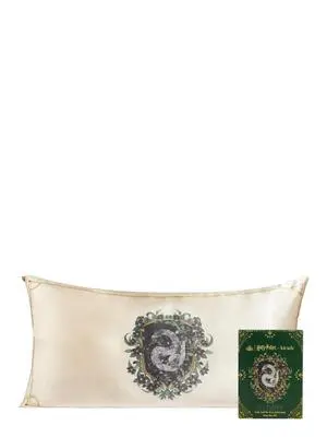KITSCH Harry Potter X Satin King Pillowcase - Slytherin