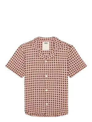 Oas Ferratelle Cuba Waffle Shirt - Pink