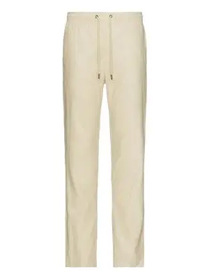Onia Stretch Linen Pull-on Pant - Sand