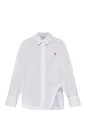 Attico Diana Cotton Shirt - White