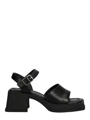 VAGABOND SHOEMAKERS 60mm Hennie Heeled Sandals - Black