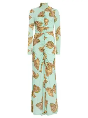 Ulla Johnson Ida Printed Jersey Maxi Dress Multi