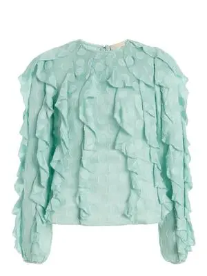Ulla Johnson Della Blouse Blue