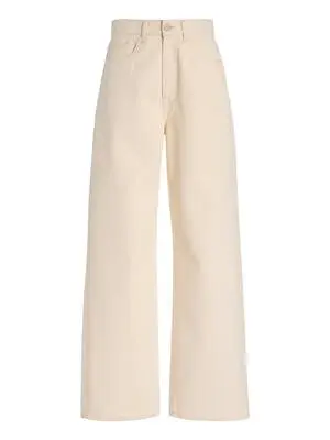 RÓHE Rigid Baggy Jeans - White